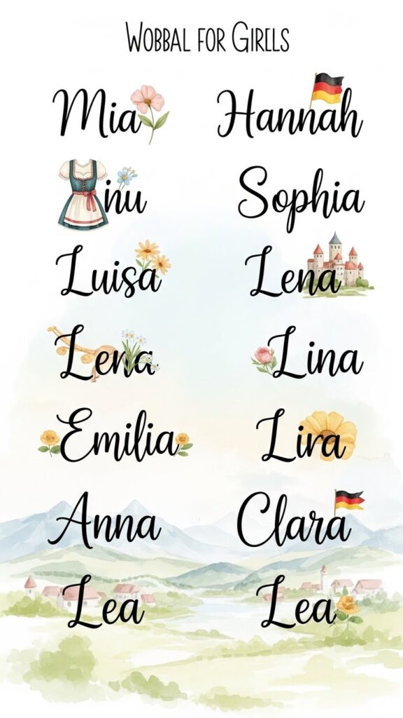 889+ German Names for Girls: Trending, Classic & Unique Picks