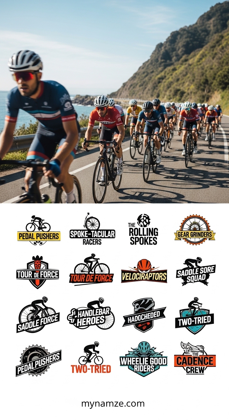 Cycling Team Names – Creative, Fun & Trendy Ideas