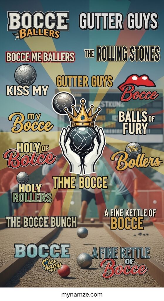101 BEST Bocceball Team Names – Creative & Winning ideas
