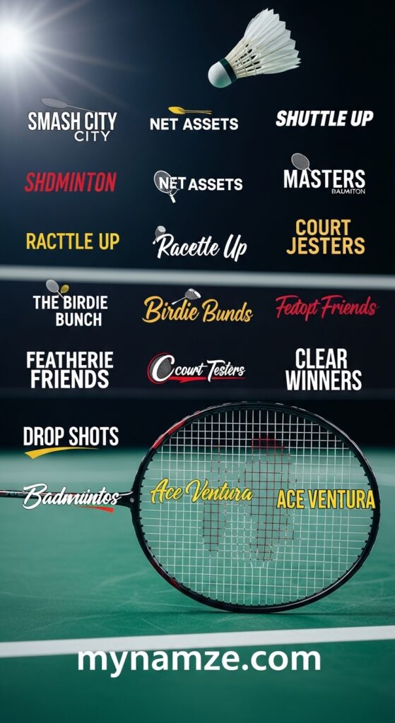 Best Badminton Team Names Ever — Epic, Funny & Winning Ideas