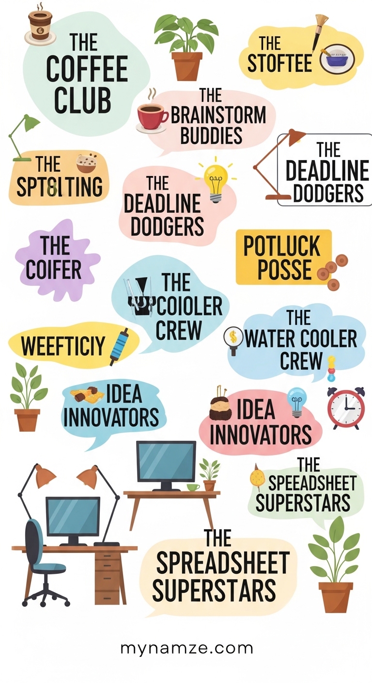 Best Office Friends Group Names That Will Make Your Work classy