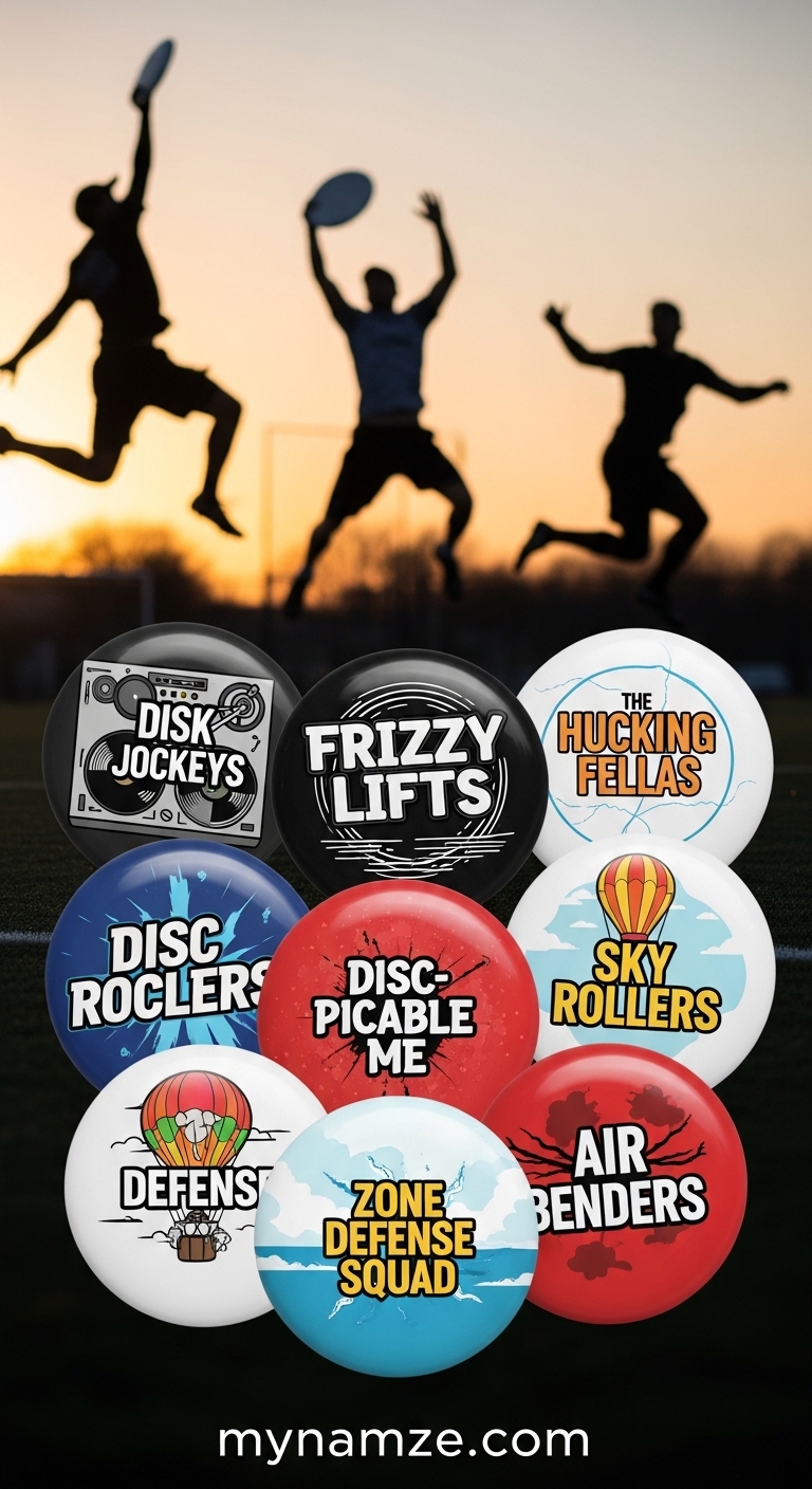 Creative Ultimate Disc Team Names – Unique, Cool & Catchy Ideas